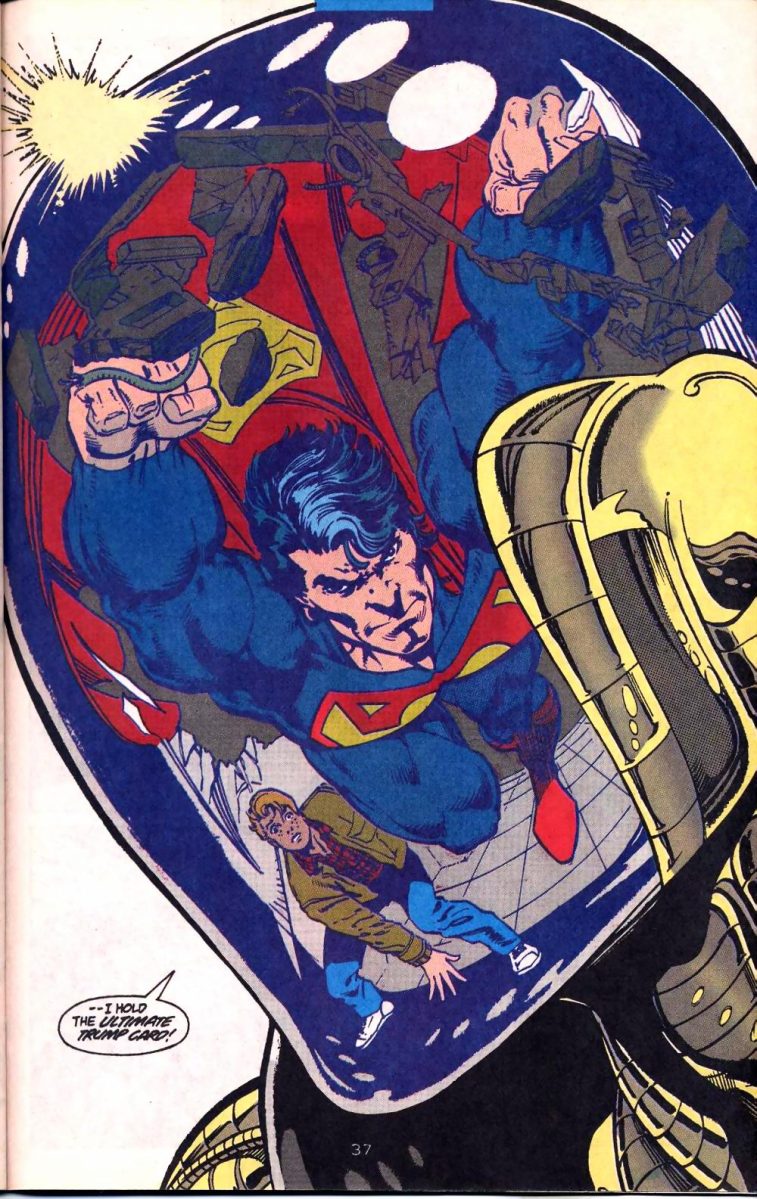 A Look Back at Superman #100 (1995) – Author Carlo Carrasco