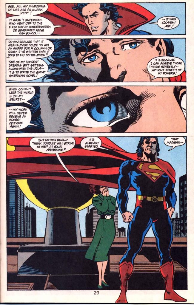 A Look Back at Superman #100 (1995) – Author Carlo Carrasco