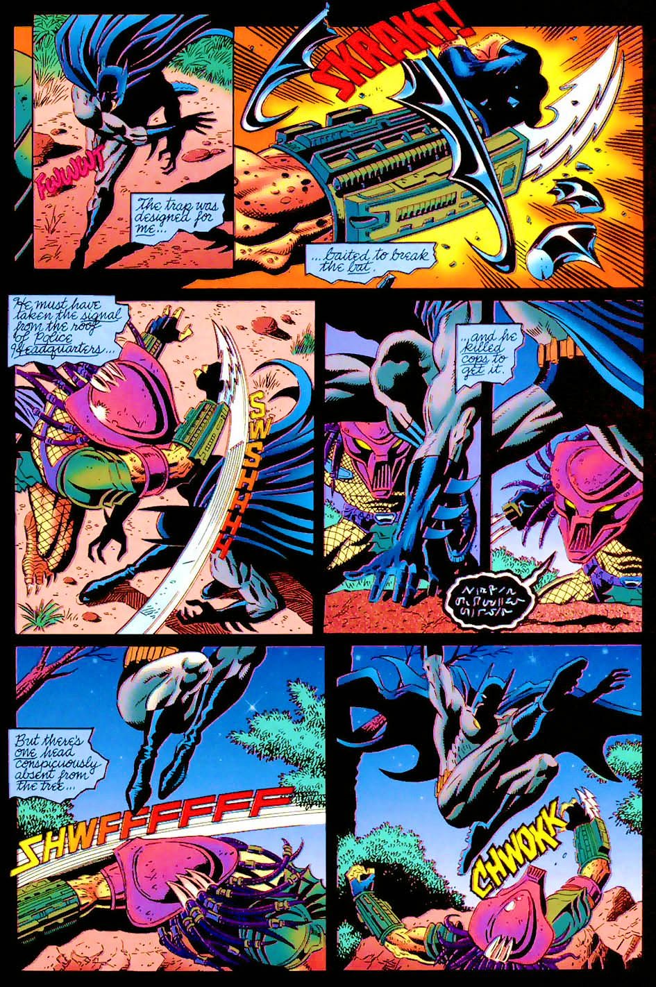 A Look Back at Batman versus Predator II #2 (1995) – Author Carlo Carrasco