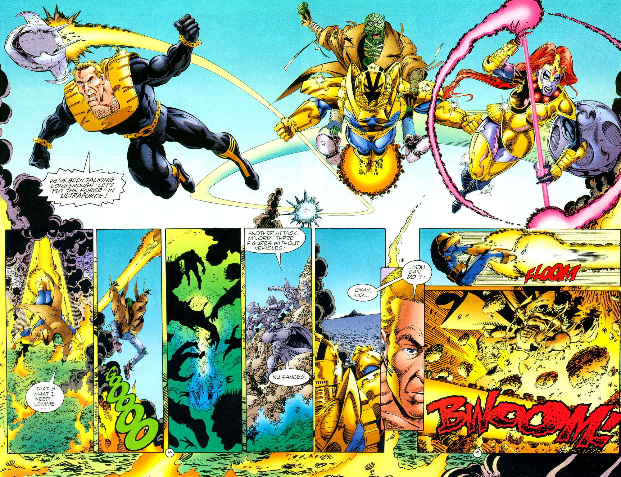 A Look Back at UltraForce #3 (1994) – Author Carlo Carrasco