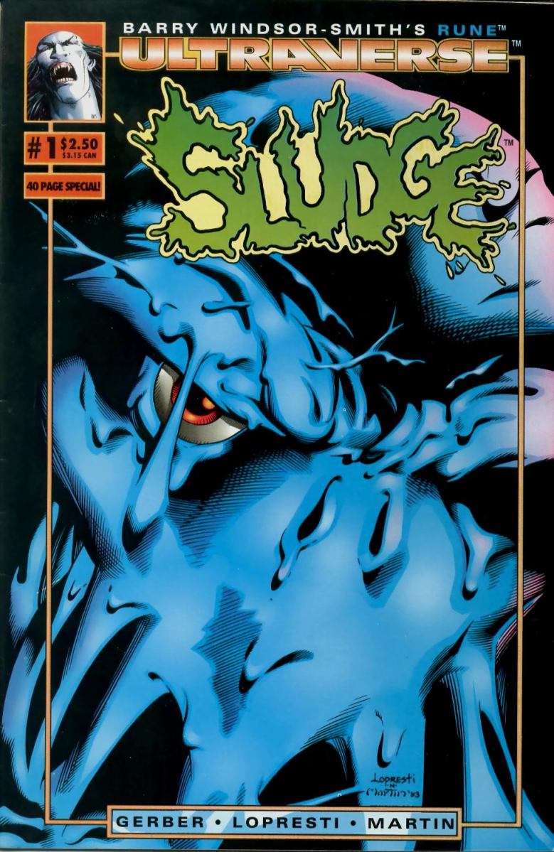 A Look Back at Sludge #1 (1993) – Author Carlo Carrasco