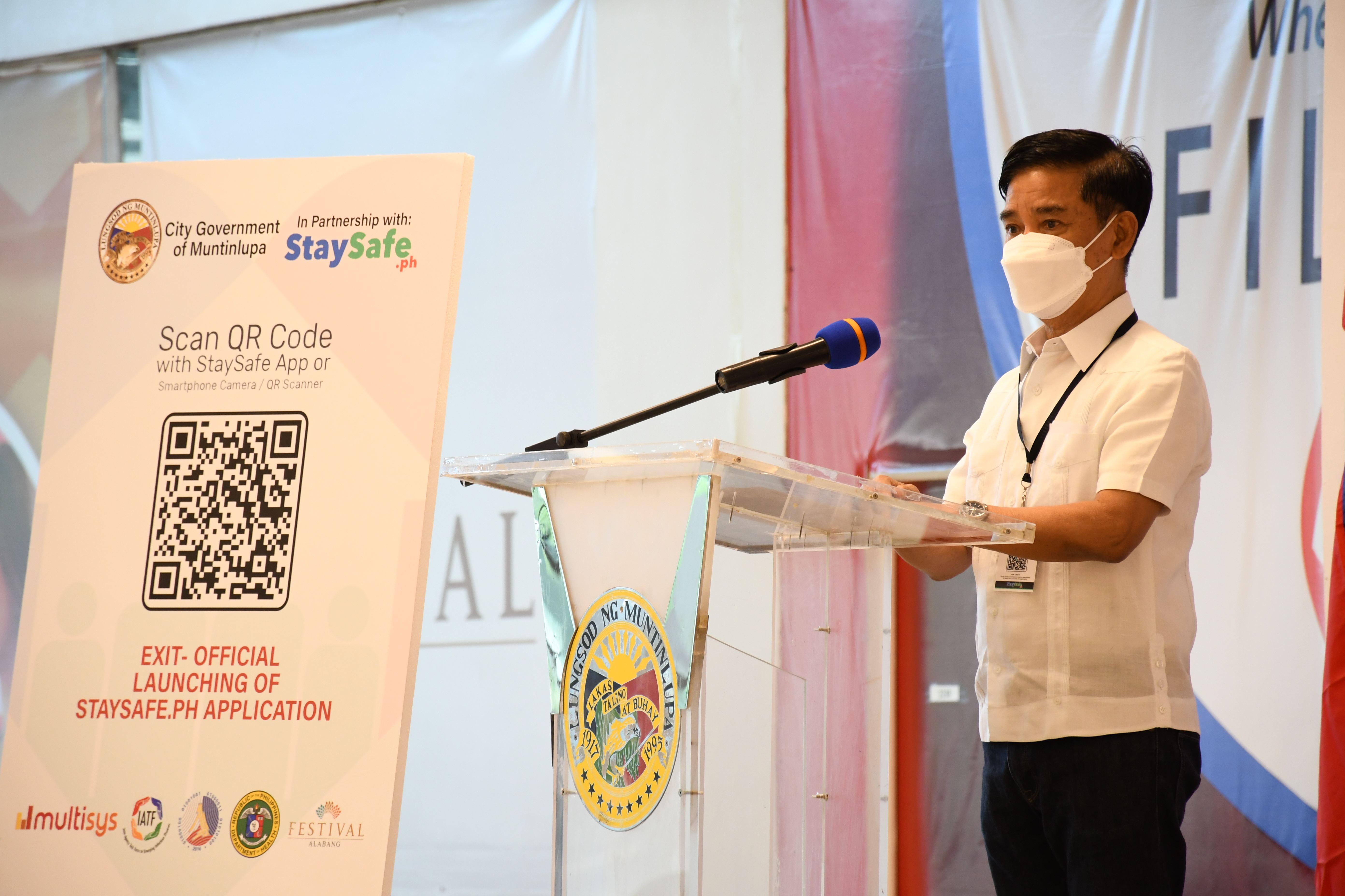 StaySafe.ph app formally launched by Muntinlupa City and DOH – Author ...