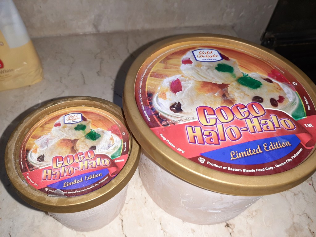 Gold Delight’s Coco Halo-Halo ice cream – Author Carlo Carrasco
