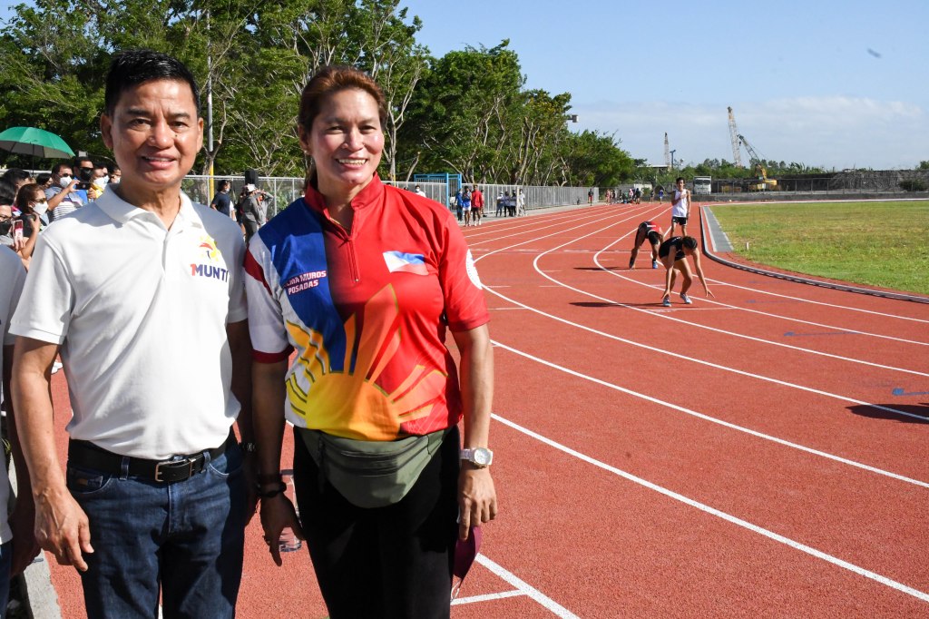 Muntinlupa City’s state-of-the-art Track and Field Oval inaugurated ...