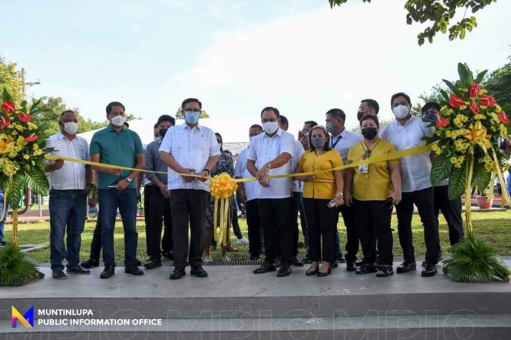 Urban Green Space and Recreational Park in Muntinlupa City inaugurated ...