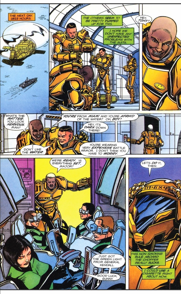 A Look Back at Armorines #1 (1994) – Author Carlo Carrasco