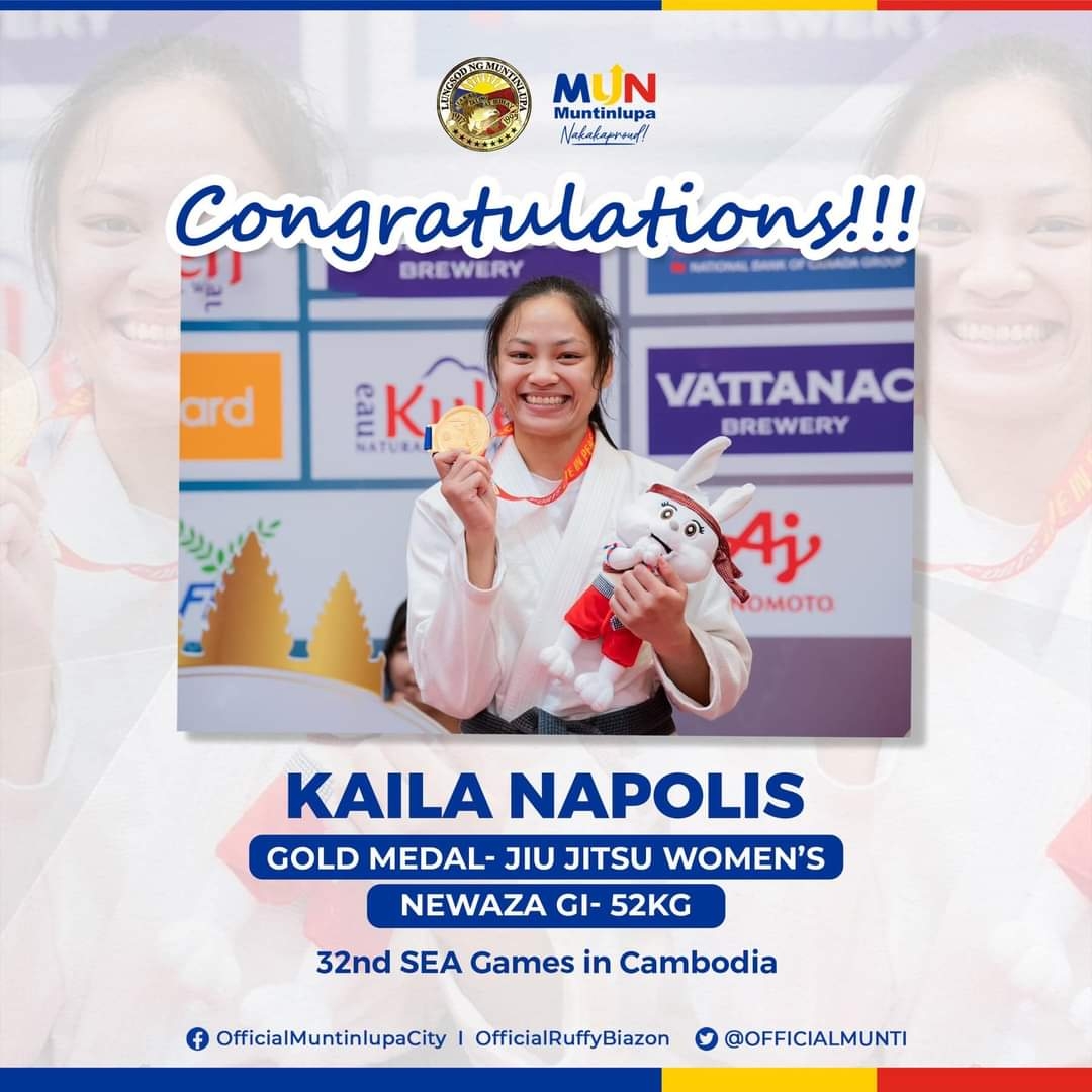 Muntinlupa City Government congratulates local resident for winning the ...