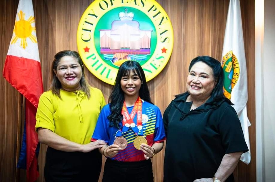 Las Piñas-based 2023 SEA Games medalists commended by Mayor and Vice ...