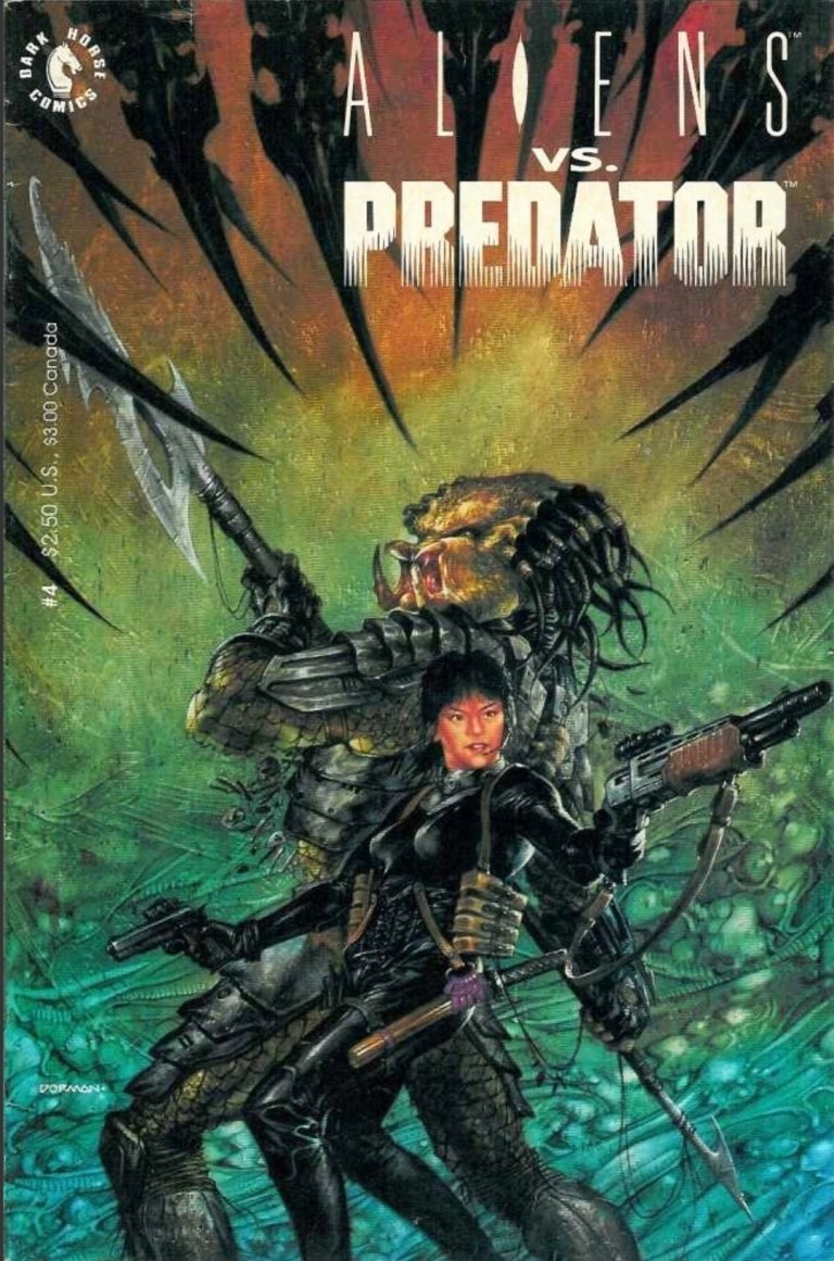 A Look Back at Aliens vs. Predator #4 (1990) – Author Carlo Carrasco