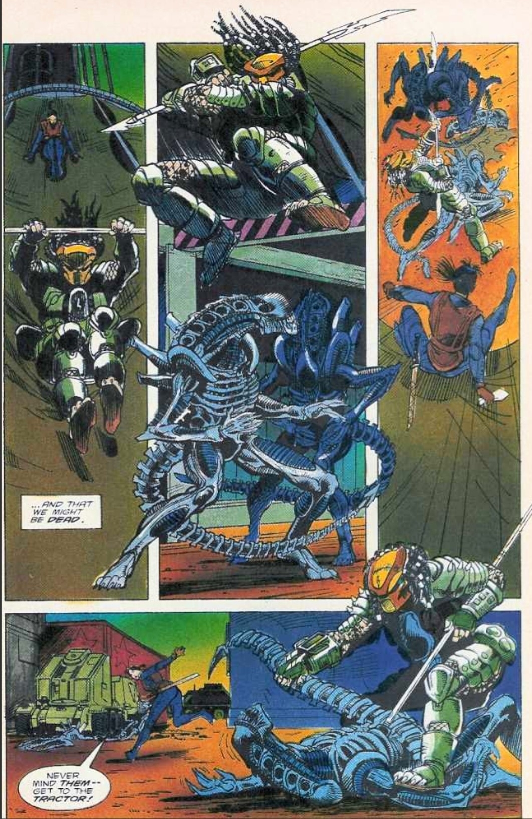 A Look Back at Aliens vs. Predator #4 (1990) – Author Carlo Carrasco