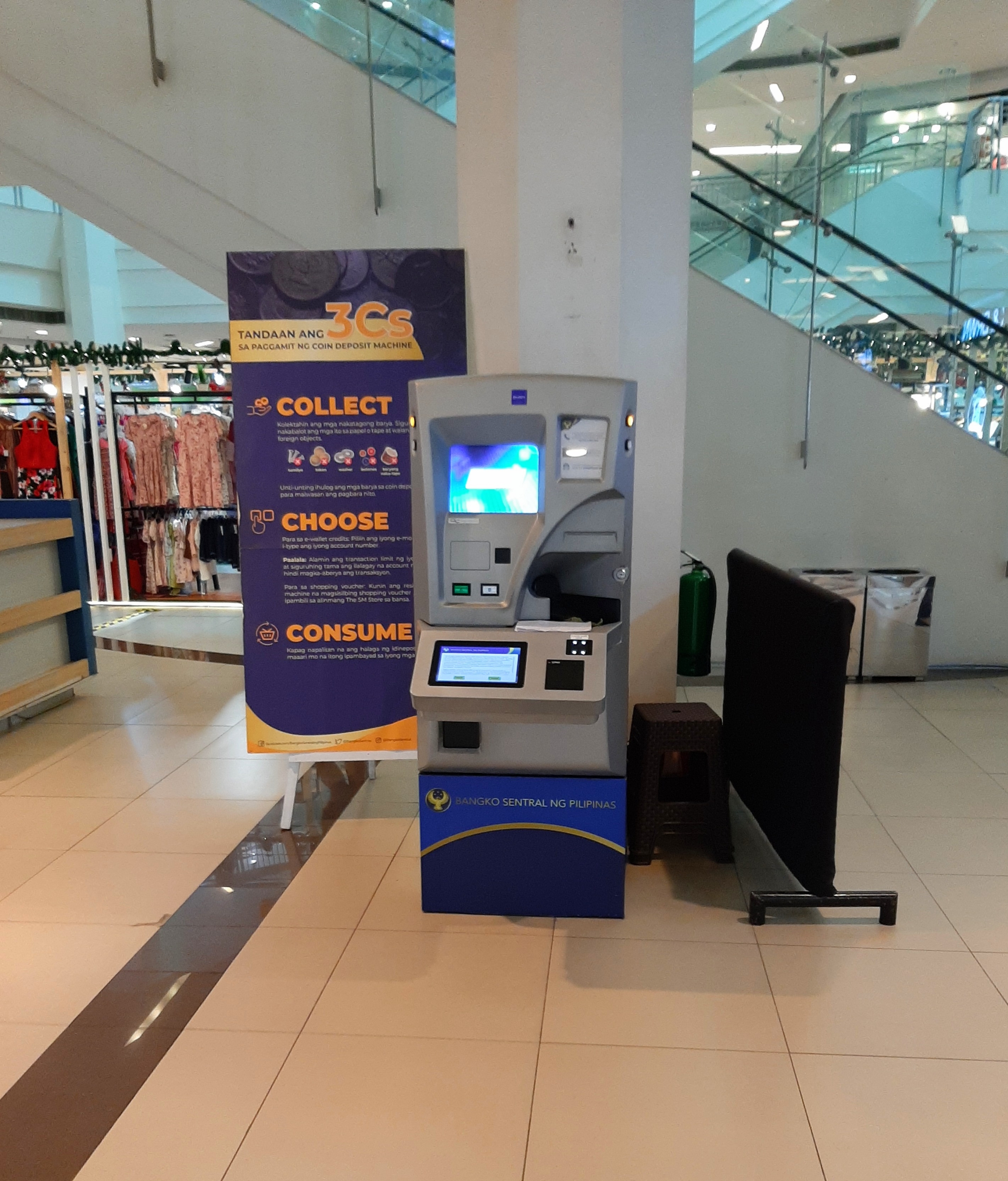 Where to deposit your excess Peso coins while you are in Alabang ...
