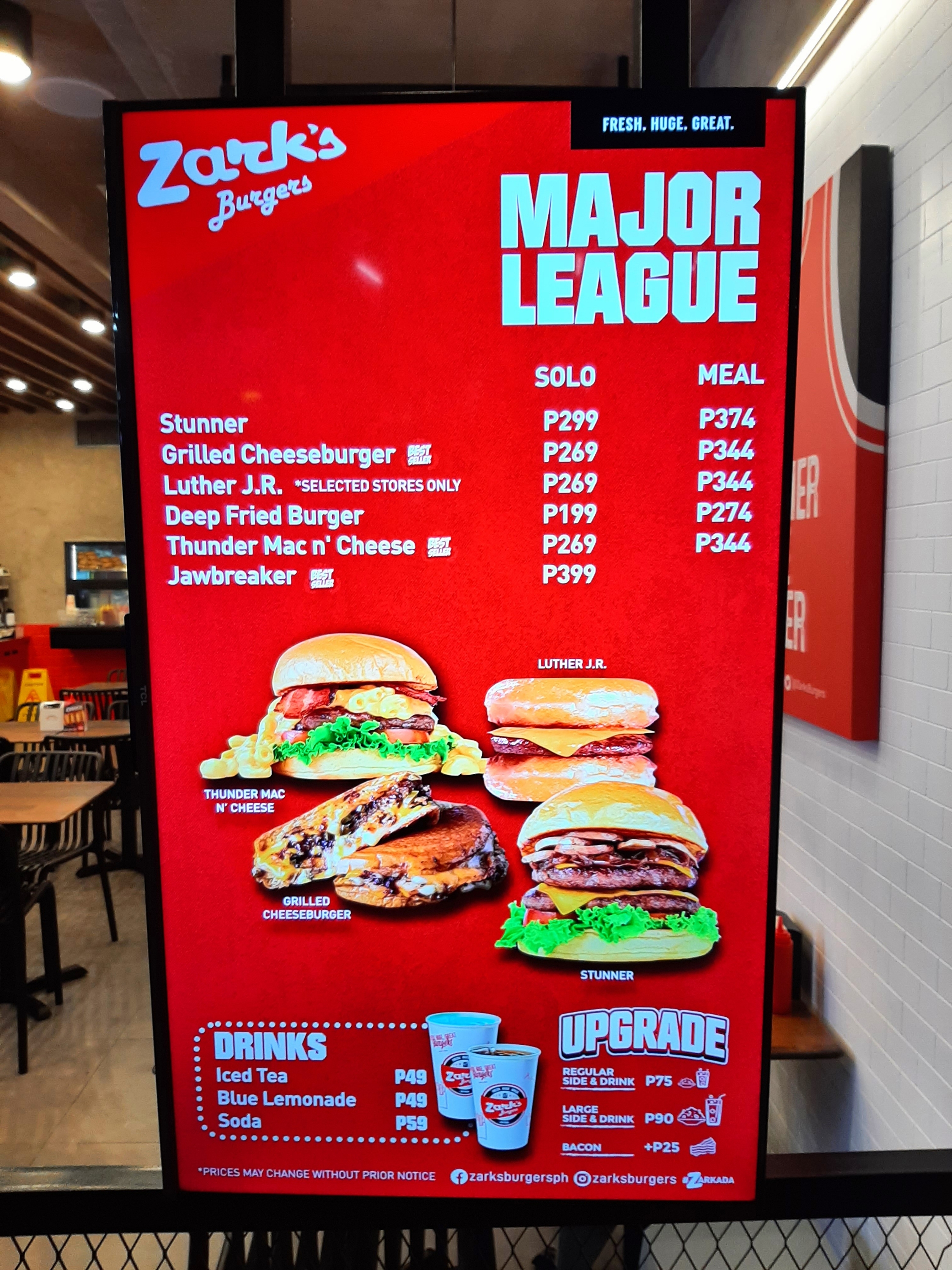 Zark’s Burgers now serving customers inside Festival Mall – Author ...
