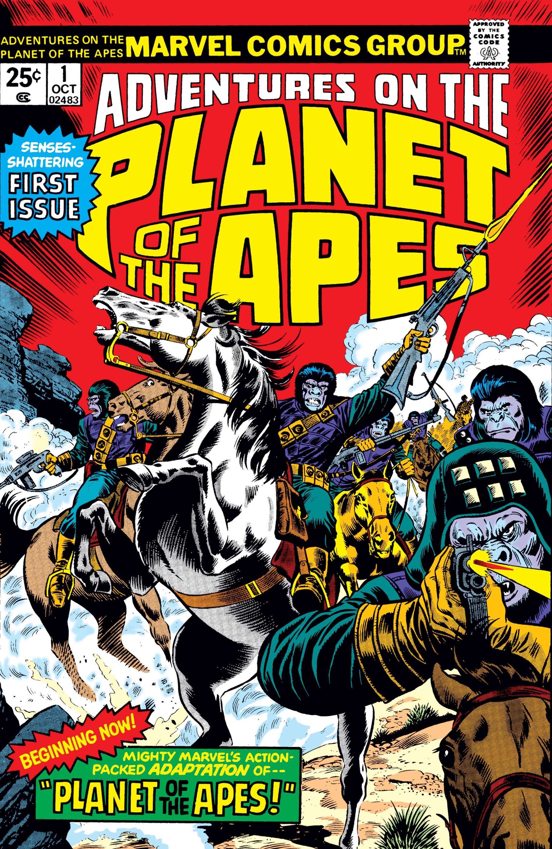 A Look Back at Adventures on the Planet of the Apes #1 (1975) – Author ...