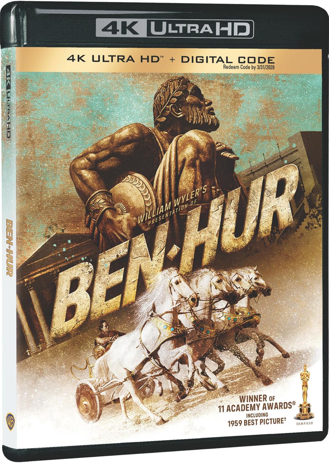 Better than Streaming: Ben-Hur (1959) 4K Blu-Ray Set For February 17 ...