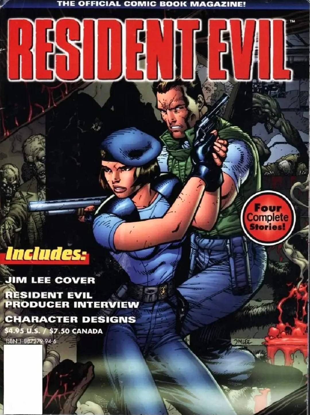 A Look Back at Resident Evil: The Official Comic Book Magazine #1 (1998 ...
